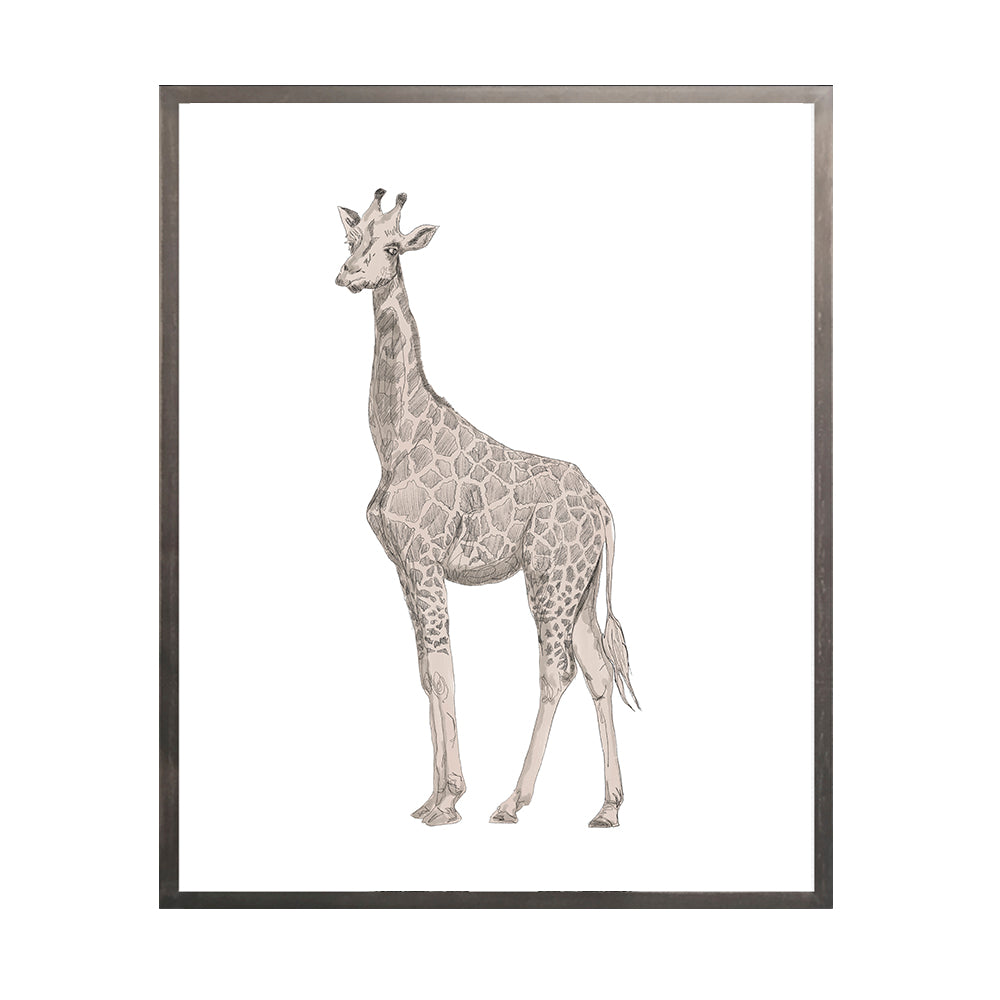 Cuadro Dibujo Jirafa – mastinta.cl